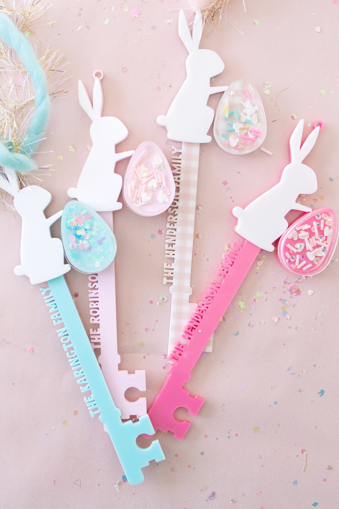 Easter, Easter Bunny Key, Bunny Key, Easter Decor, Easter Birthday ...