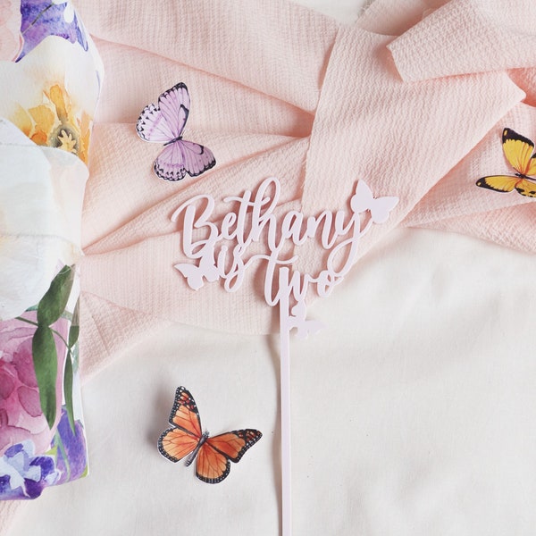 Butterfly Cake Topper - Etsy