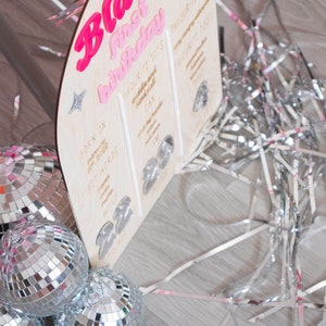 First Disco, Disco Sign, Birthday Sign, Baby Milestone, Milestone Sign ...