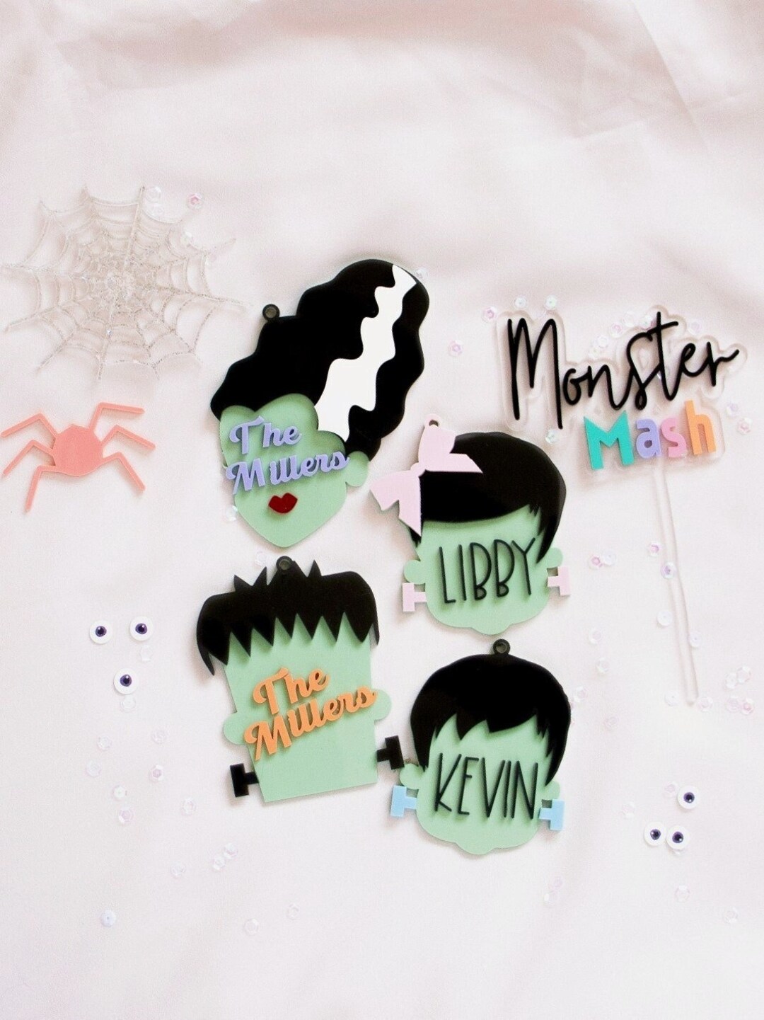Monster Frankenstein Personalized Halloween Gift Tag Kid Birthday ...