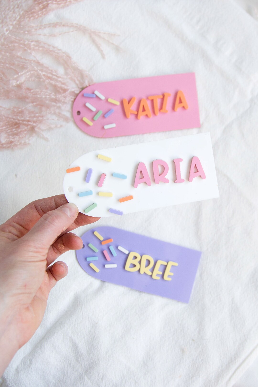 Ice Cream Birthday Party Gift Tag Personalized Summer Party - Etsy