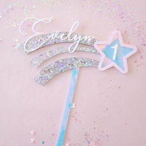 Birthday Cake Topper, Star Party, - Etsy
