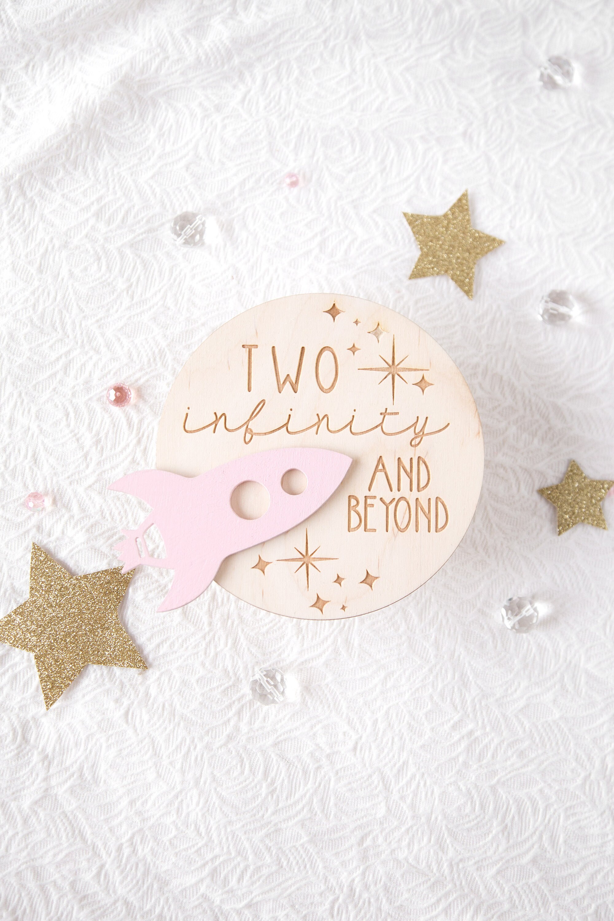 Two the Moon Baby Milestone Birthday Keepsake Gift - Etsy Canada
