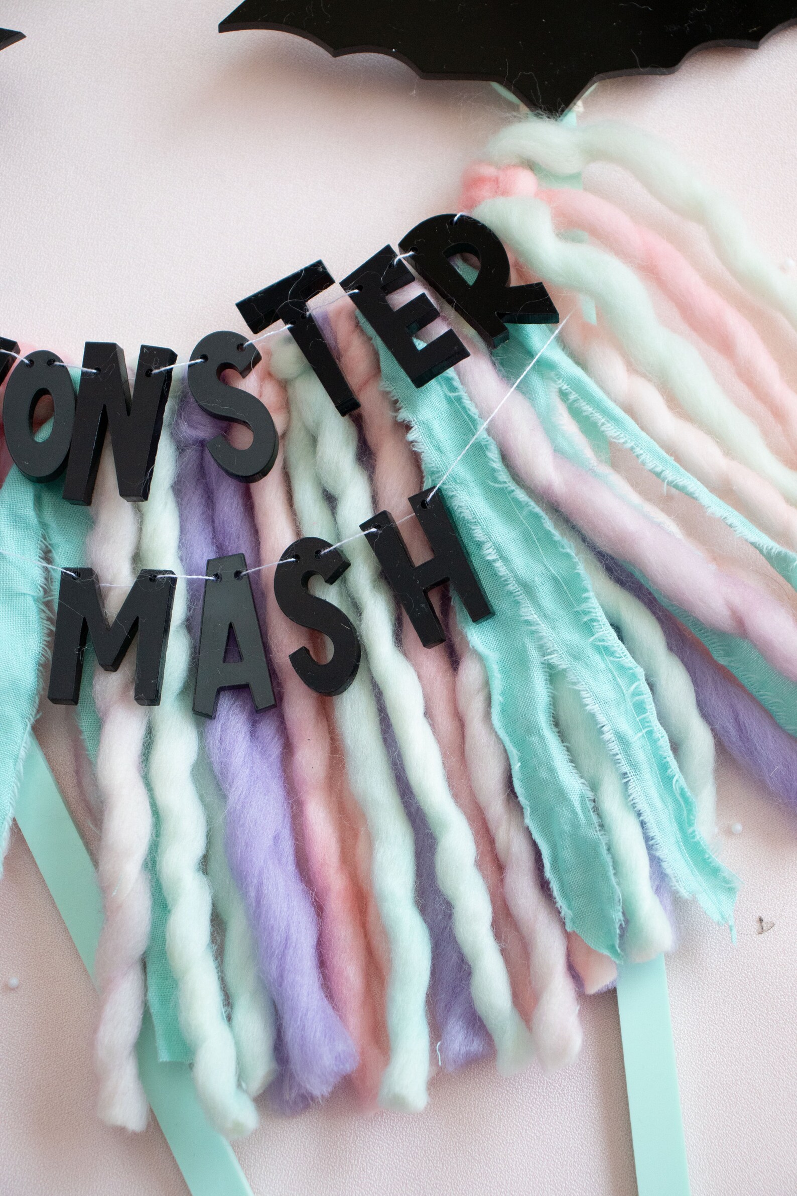 Monster Mash Halloween Cake Topper, Pastel Spooky Party Decor - Etsy