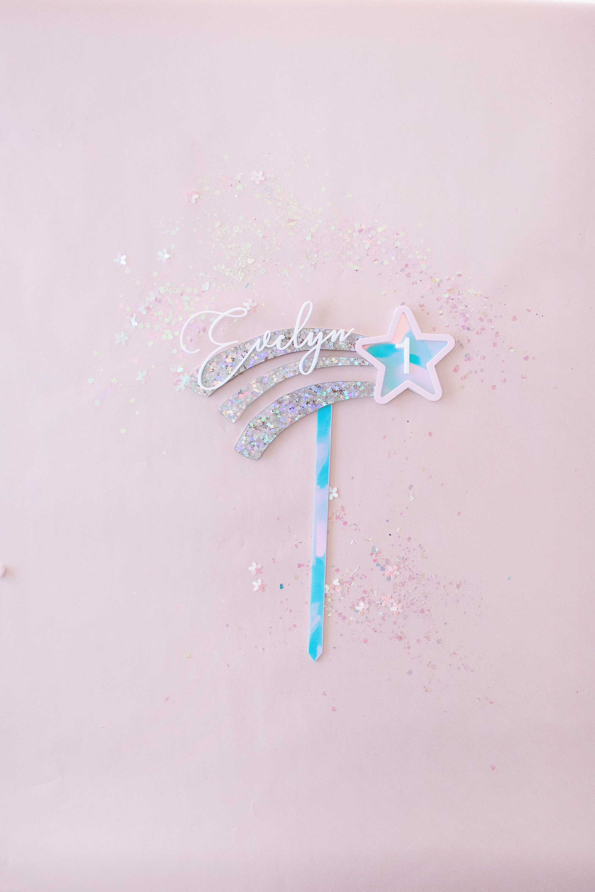 Birthday Cake Topper, Star Party, - Etsy