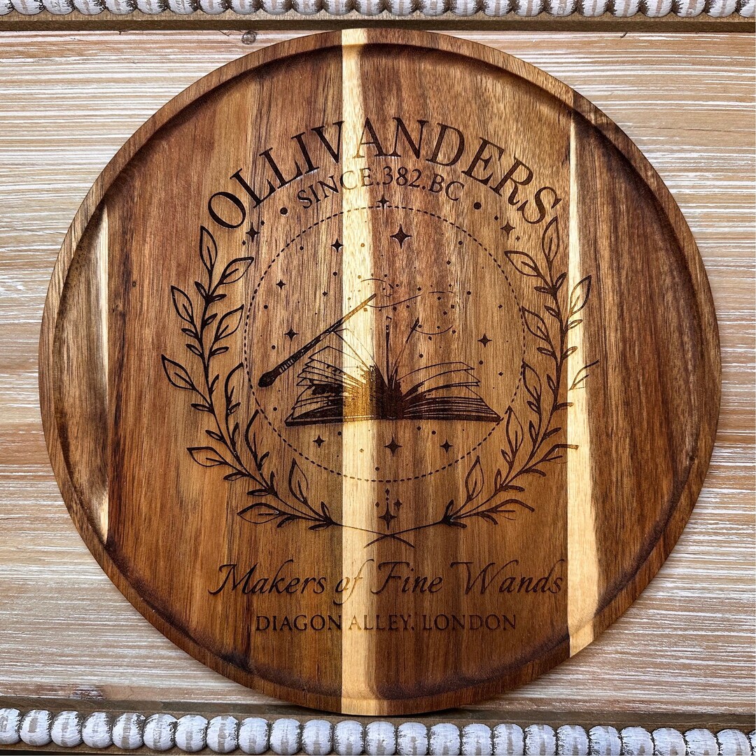 Ollivanders Inspired Sign, Wizard Home Decor, Wood Sign, Wood Home ...