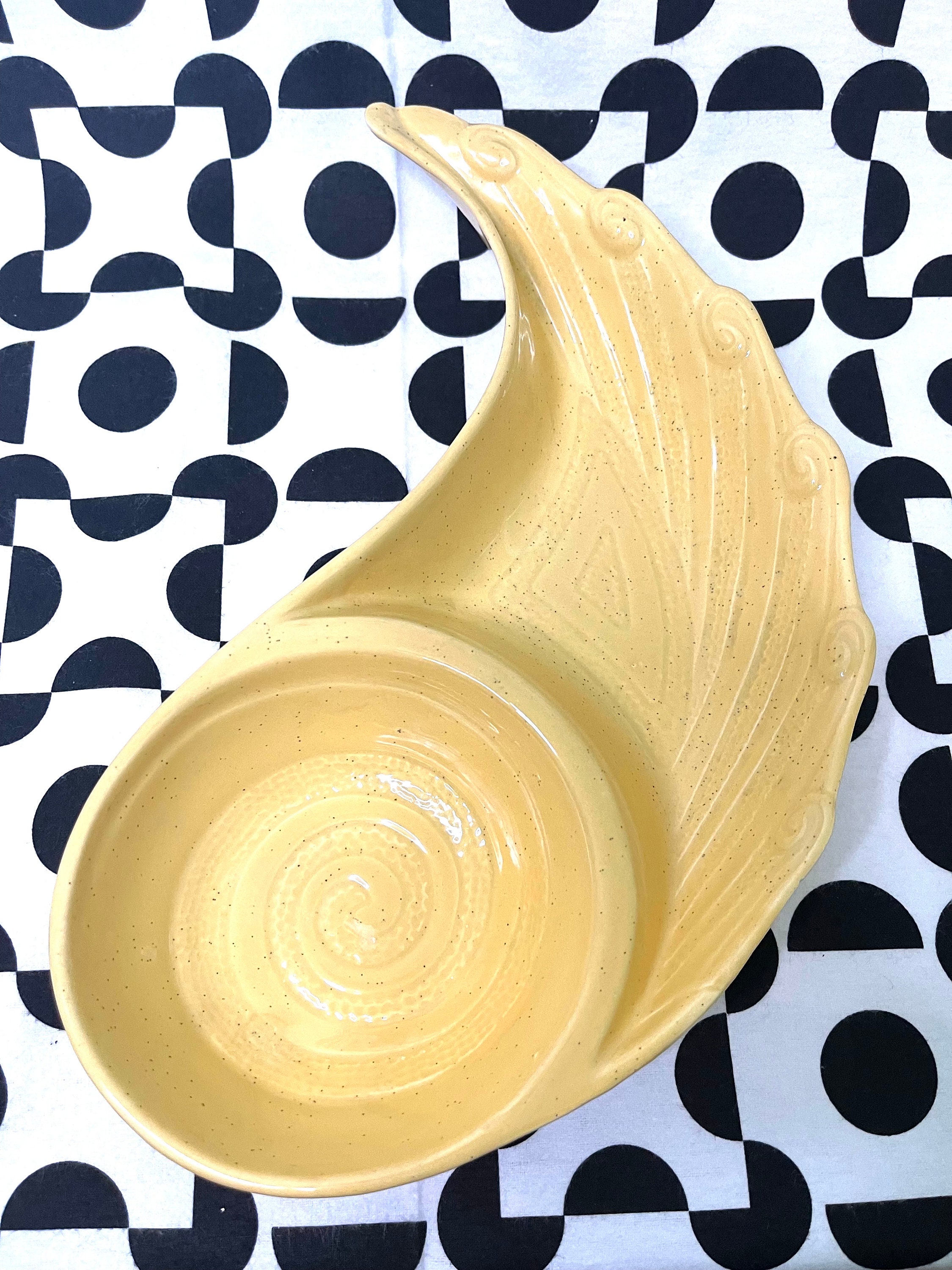 Vintage Cal Pottery Chip and Dip Serving Set 1960s Set of 2 - Etsy
