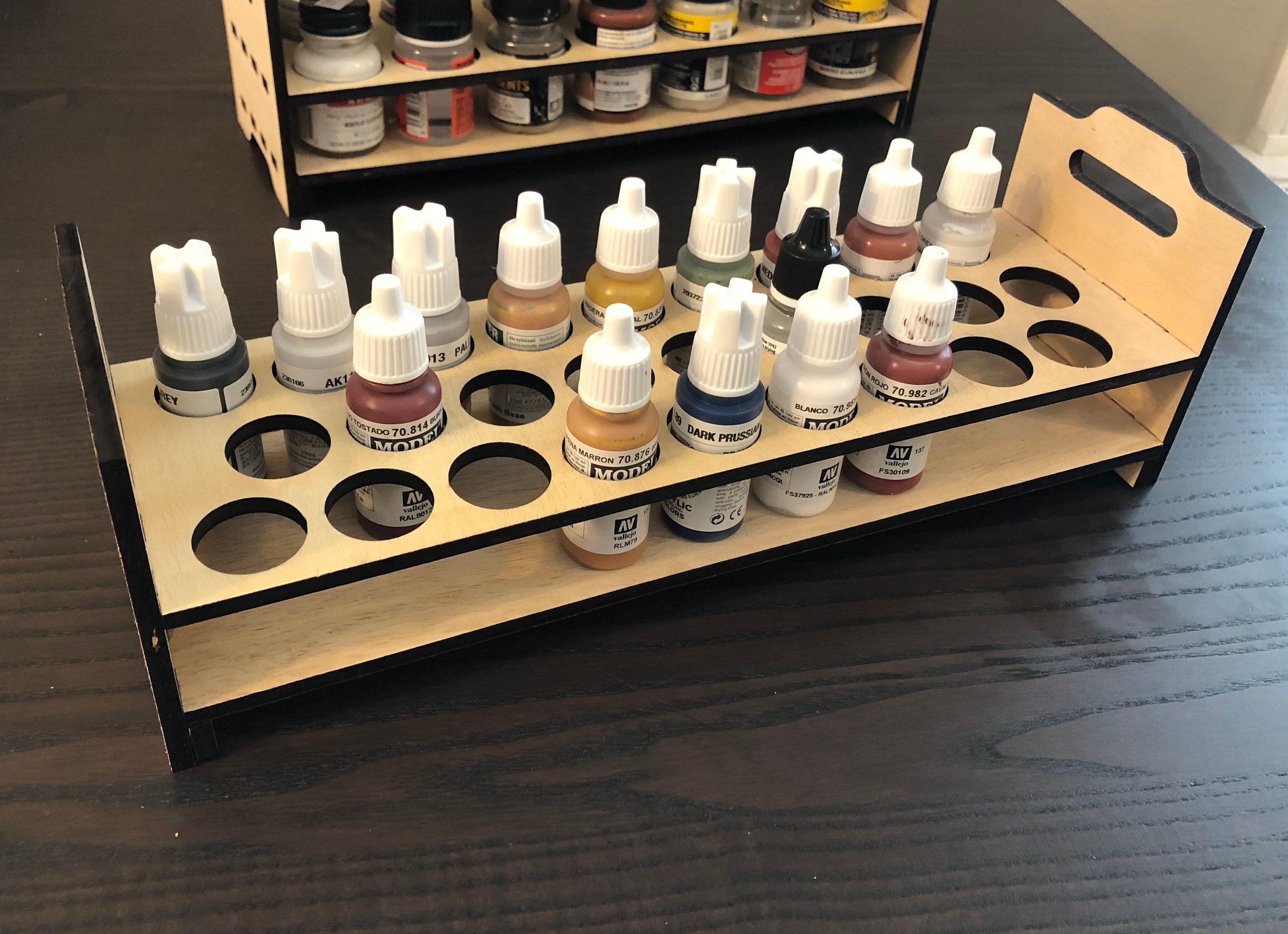 NICE Modular Stackable Model Paint Storage System Stores Multiple Types ...