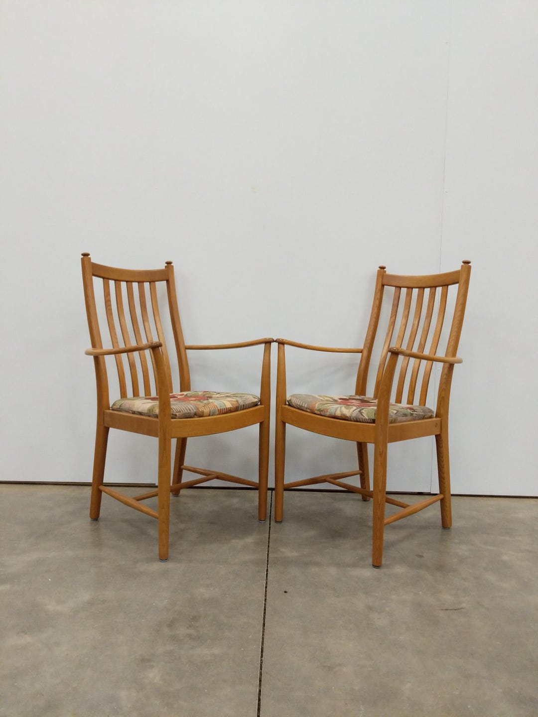 Pair Vintage Armchairs by Ercol - Etsy