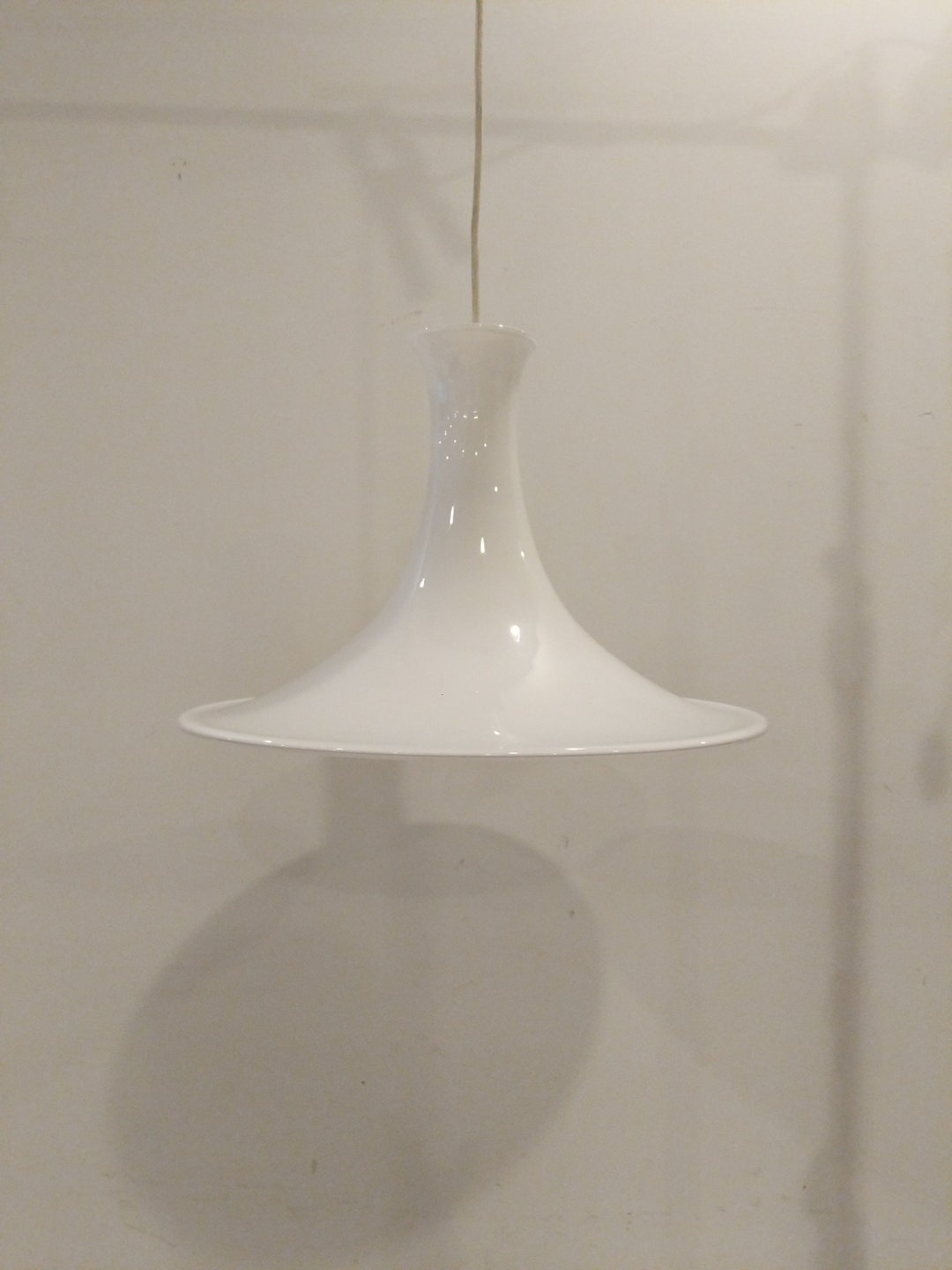 Vintage Danish Modern Holmegaard Lamp - Etsy