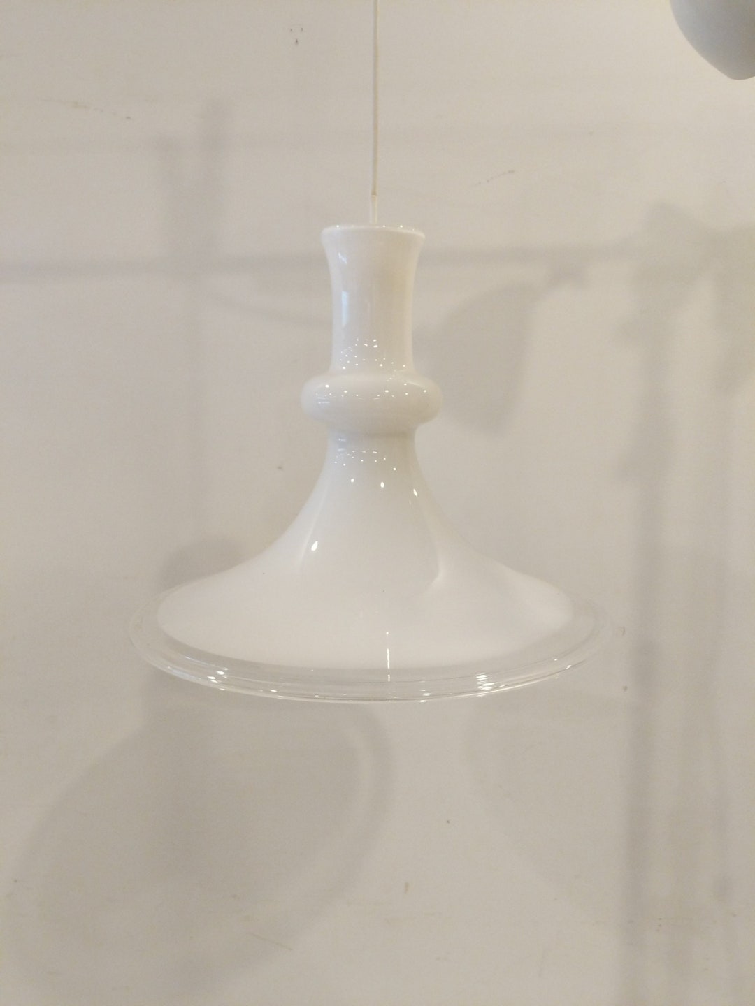 Vintage Danish Modern Holmegaard Lamp - Etsy