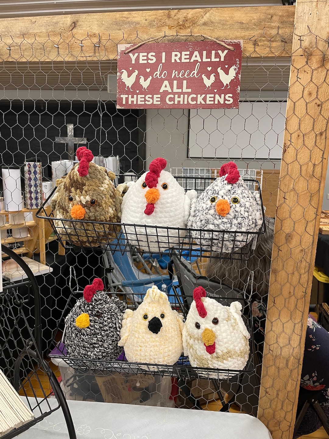 Plush Chicken, Hen, Stuffie, Plushie, Stuffed Chicken, Gift for Chicken ...