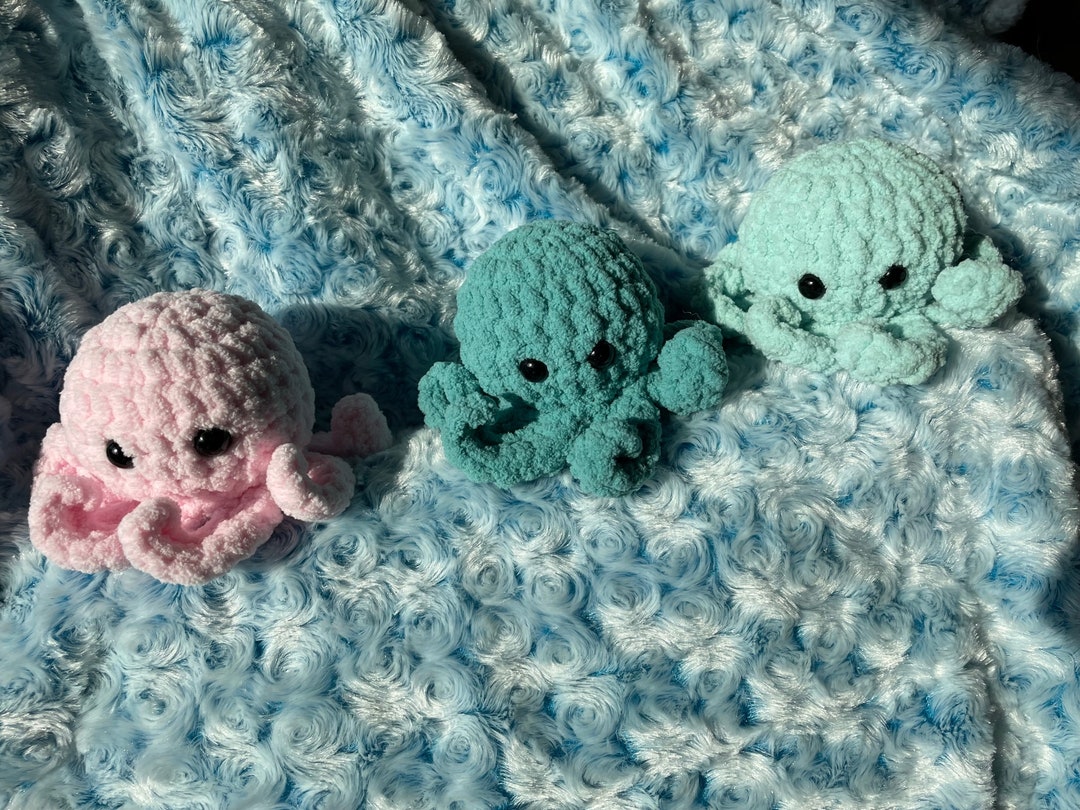 Mini Plush Octopus, Stuffie, Octopus, Mini, Plushie, Stuffed Octopus ...