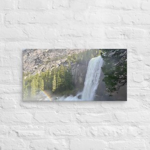 Vernal Falls Yosemite National Park Canvas Print Photography, Canvas ...