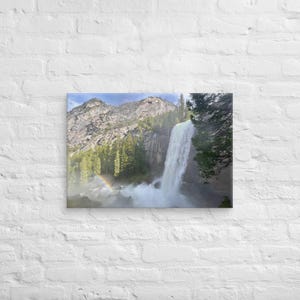 Vernal Falls Yosemite National Park Canvas Print Photography, Canvas ...