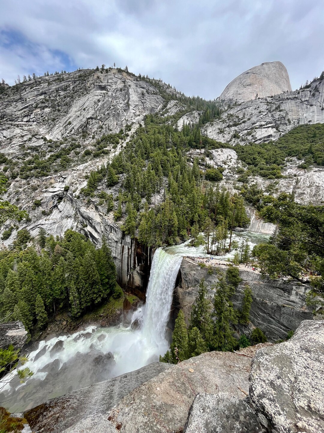Yosemite Vernal Falls Waterfall California Canvas | Photography, Canvas ...