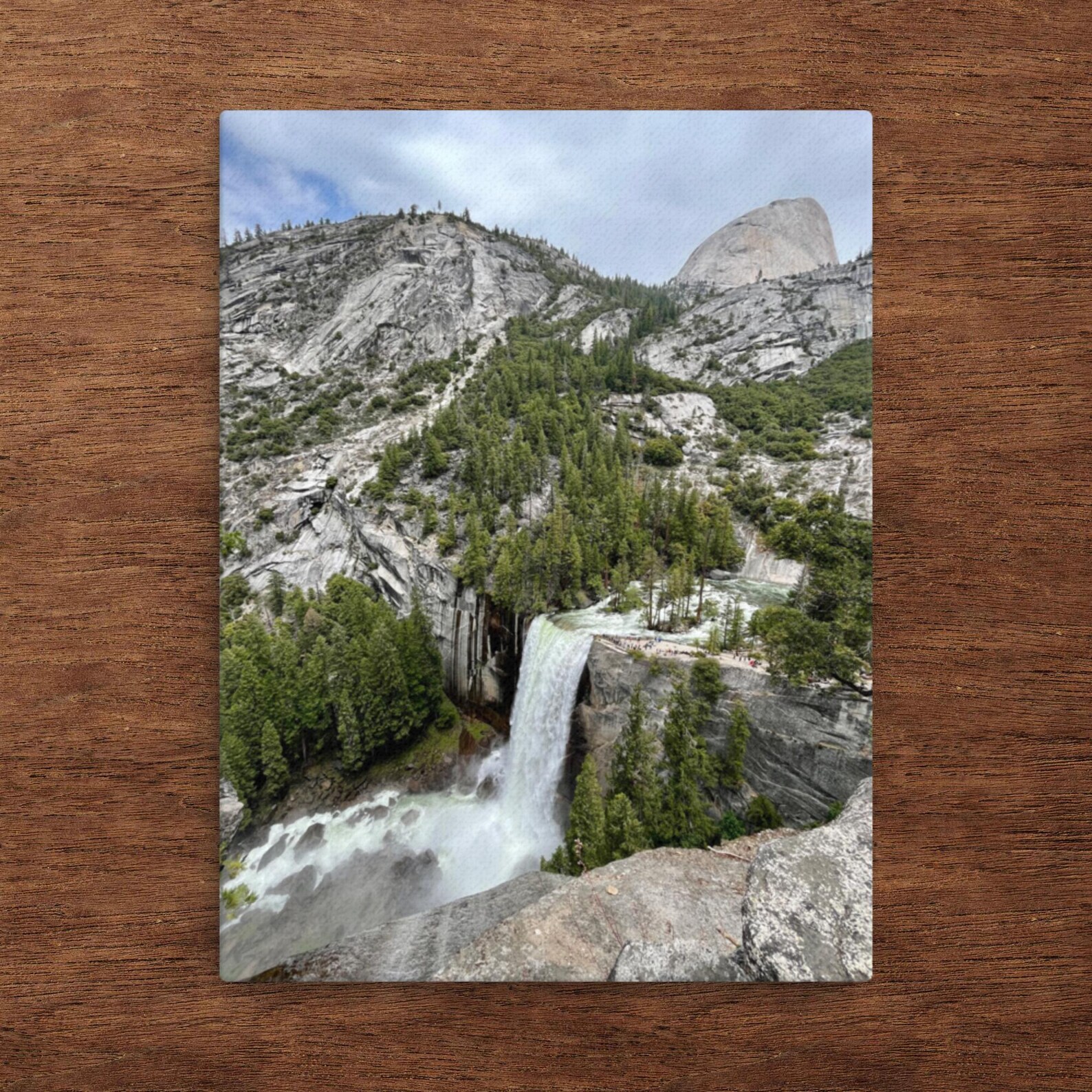 Yosemite Vernal Falls Waterfall California Canvas | Photography, Canvas ...