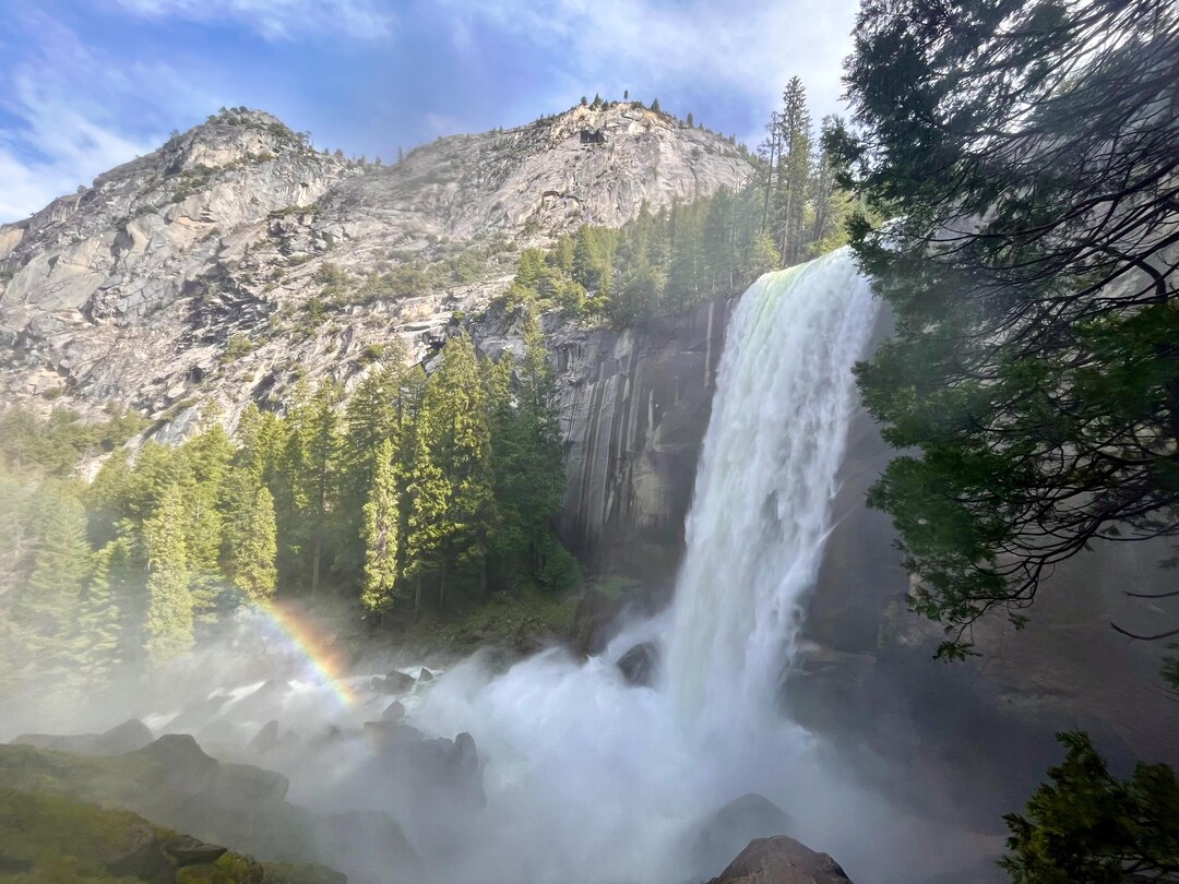 Vernal Falls Yosemite National Park Canvas Print Photography, Canvas ...