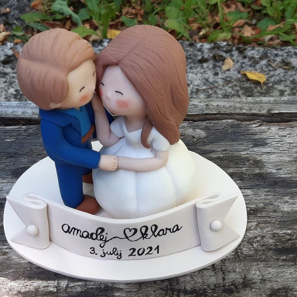Clay Bride and Groom - Etsy