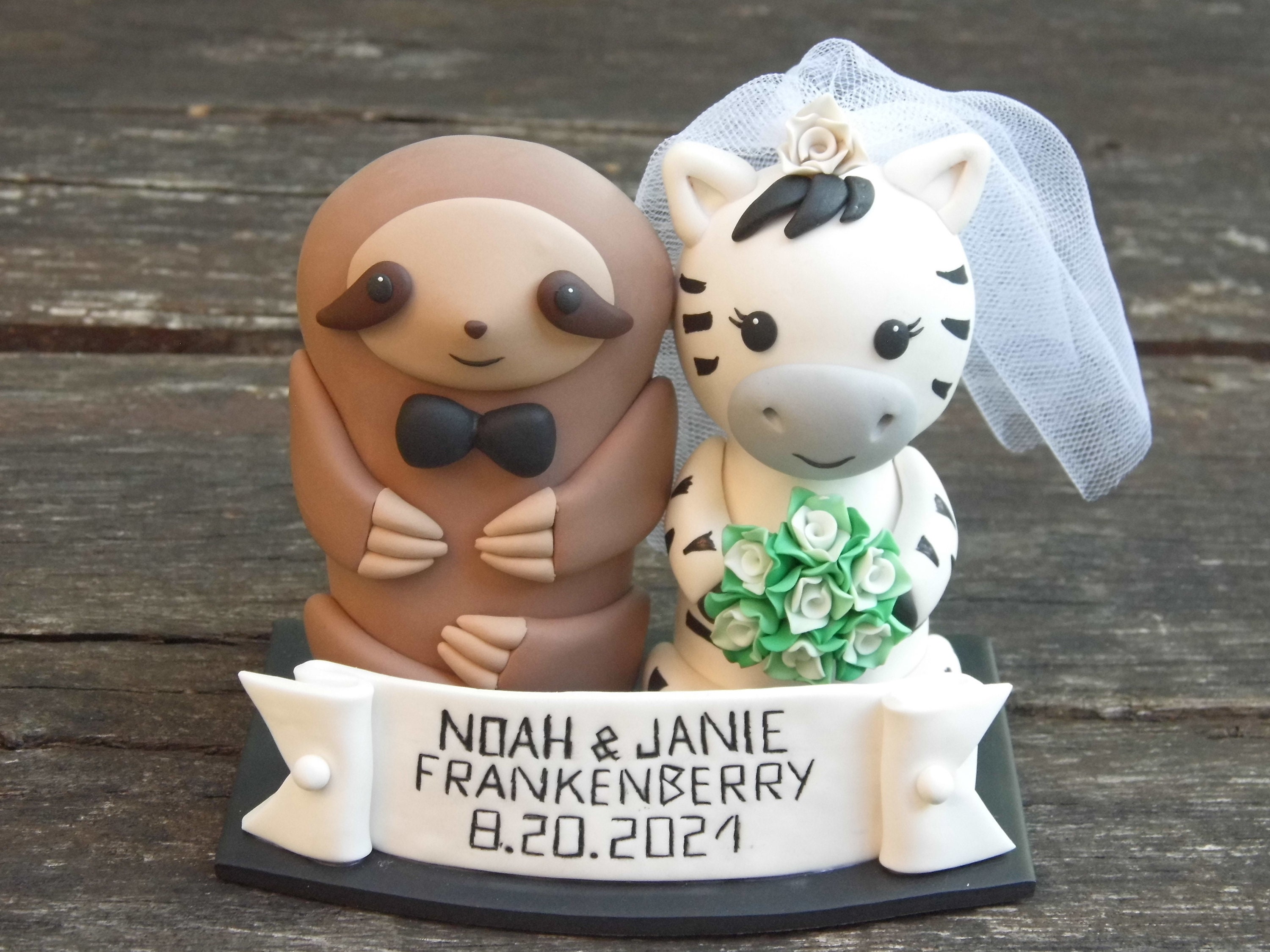 Custom Wedding Cake Topper Figurine Wedding Cake Topper | Etsy