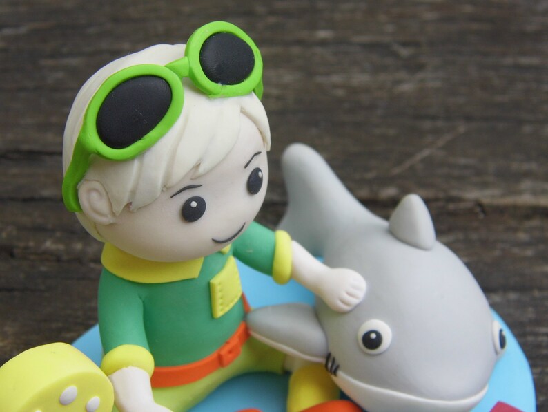 Personalized Birthday Cake Topper Boy Figurine Birthday Boy - Etsy