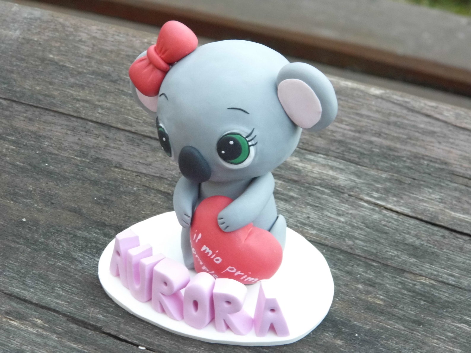 Custom Koala Birthday Cake Topper Koala Cake Figurine - Etsy