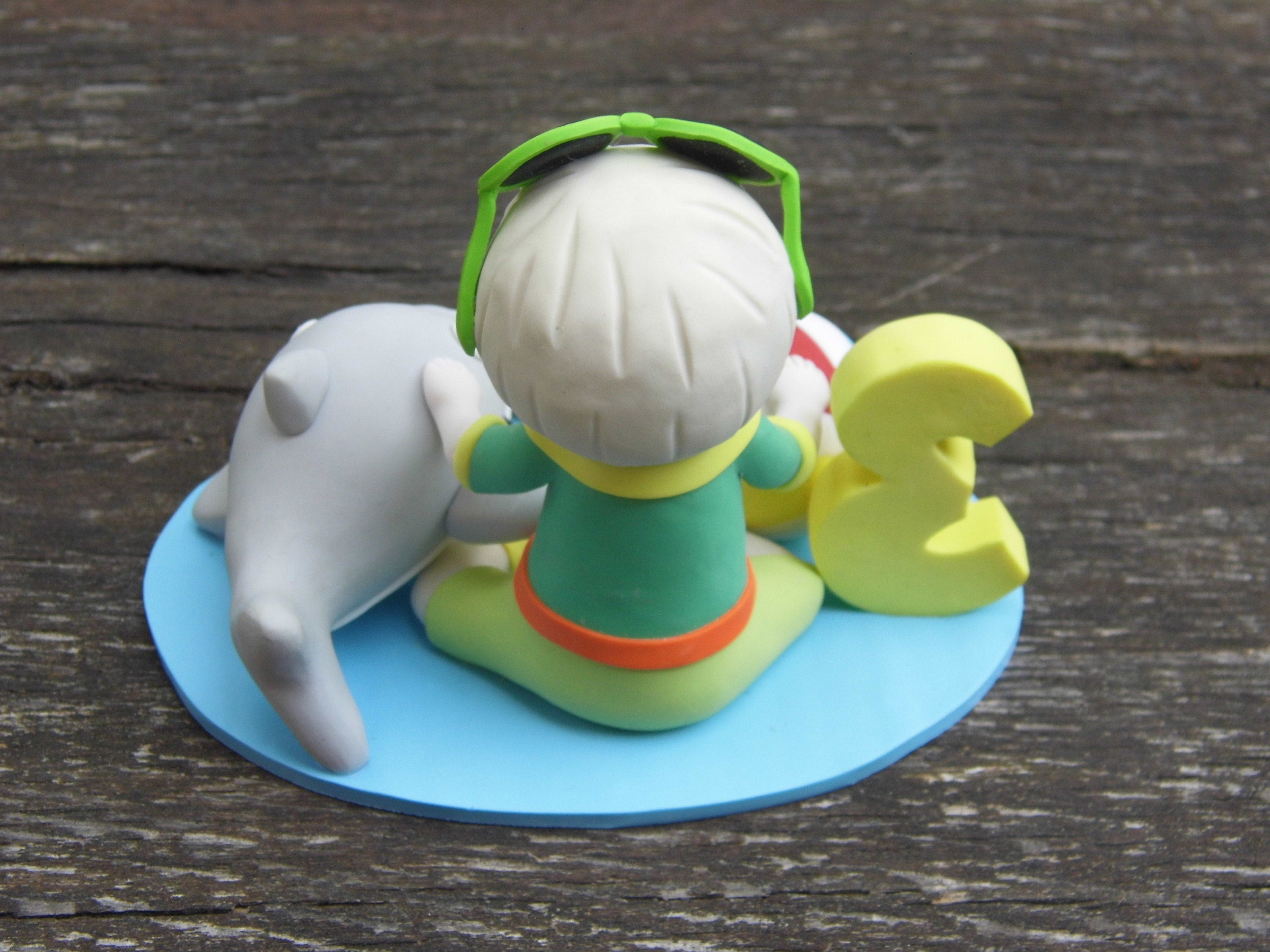 Personalized Birthday Cake Topper Boy Figurine, Birthday Boy Cake ...