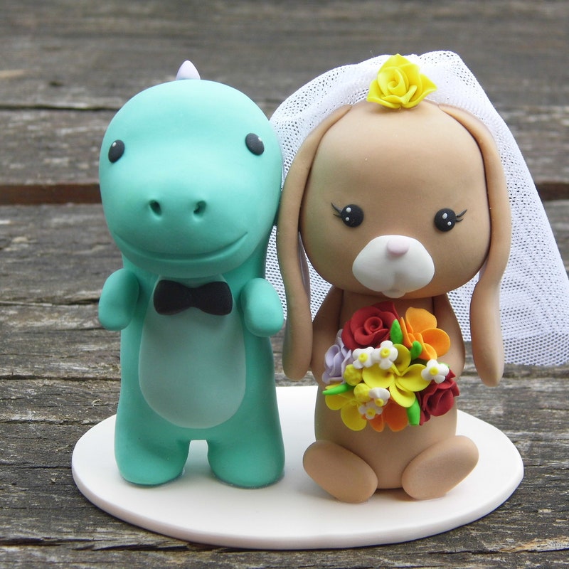 Cute Wedding Cake Topper - Etsy