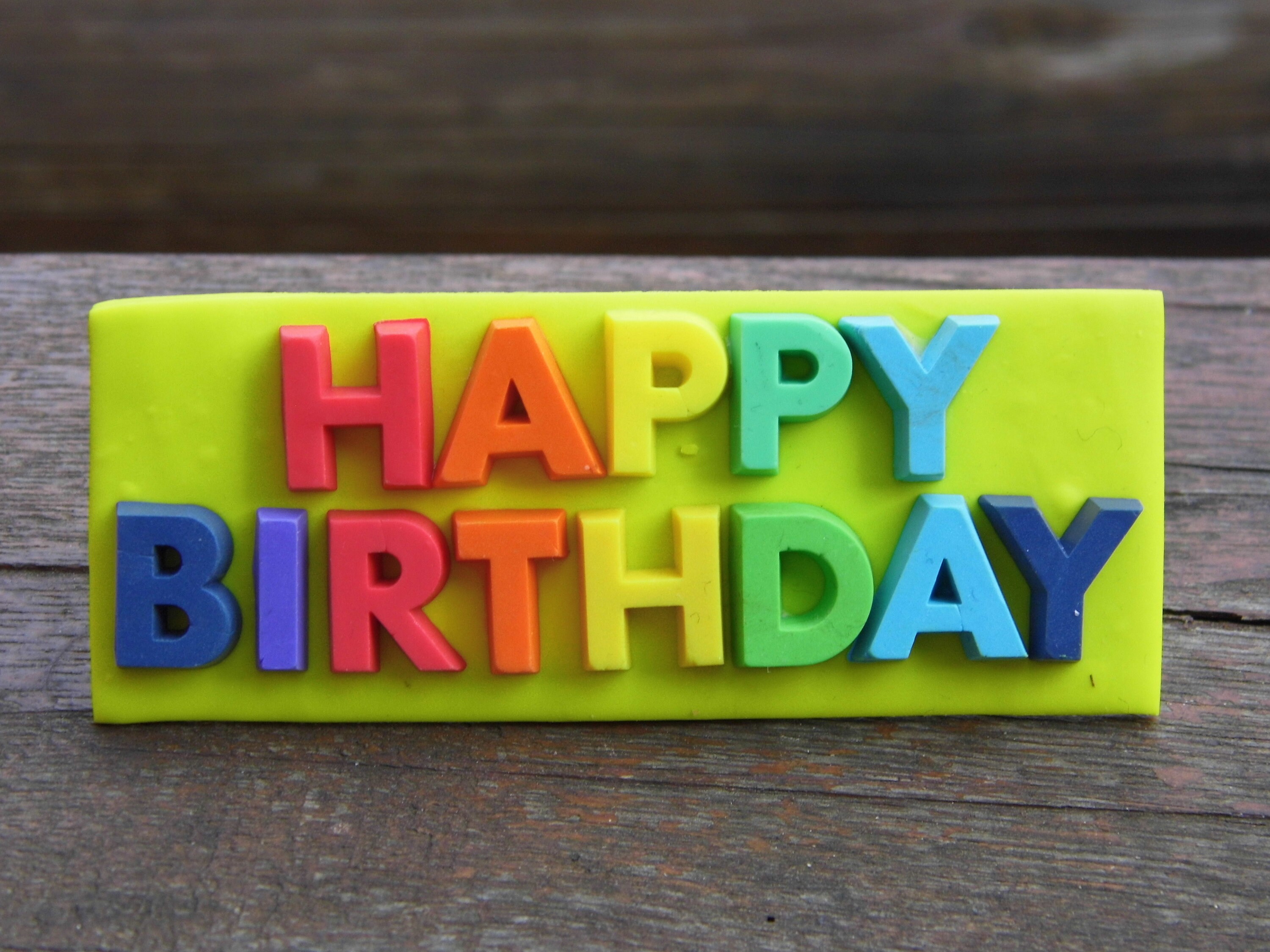 Personalisiertes Schild Happy Birthday Cake Topper Happy - Etsy.de