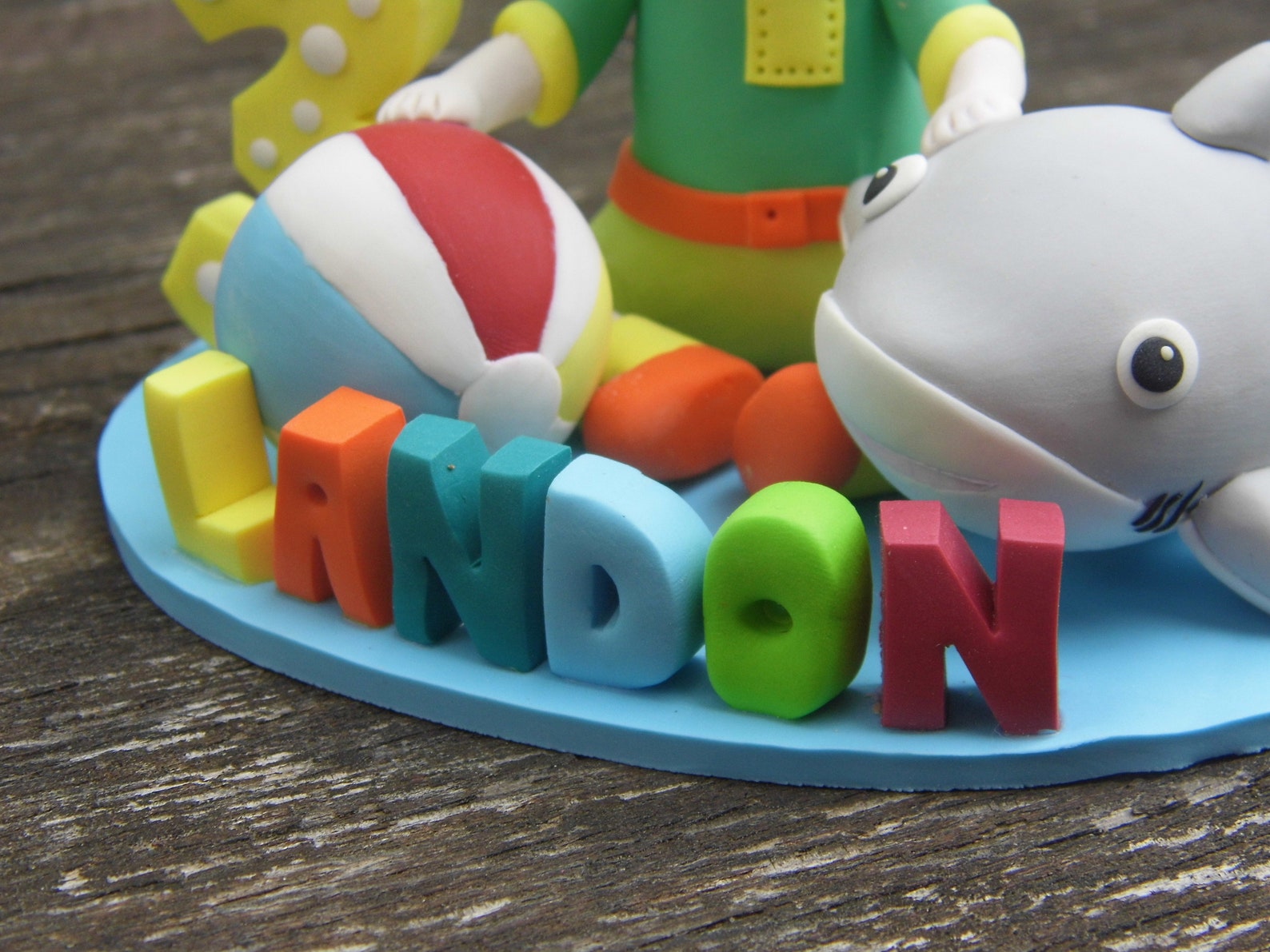 Personalized Birthday Cake Topper Boy Figurine, Birthday Boy Cake ...