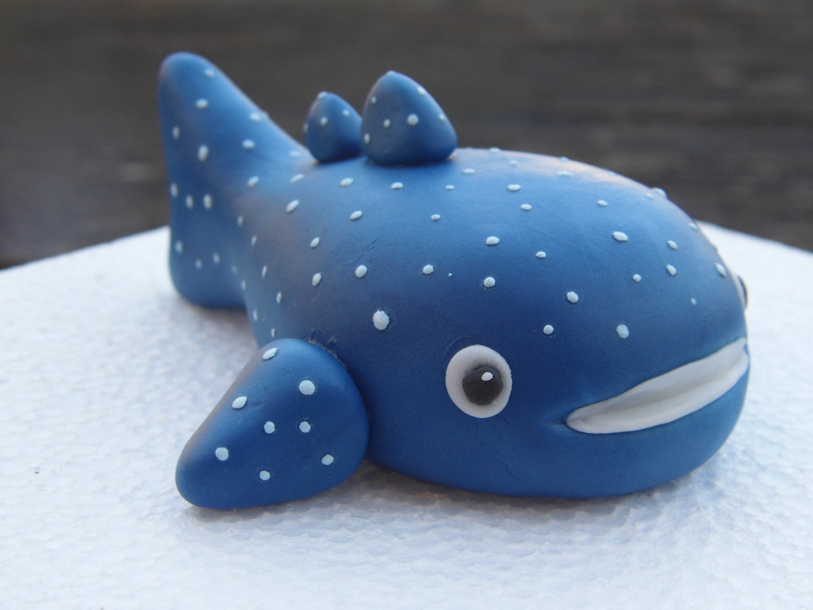 Fondant Whale Shark Cake Topper Under the Sea Cake - Etsy