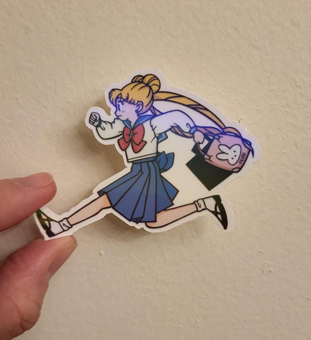 Sailor Moon Meatball Runaway Water Resistant Vinyl Sticker - Etsy