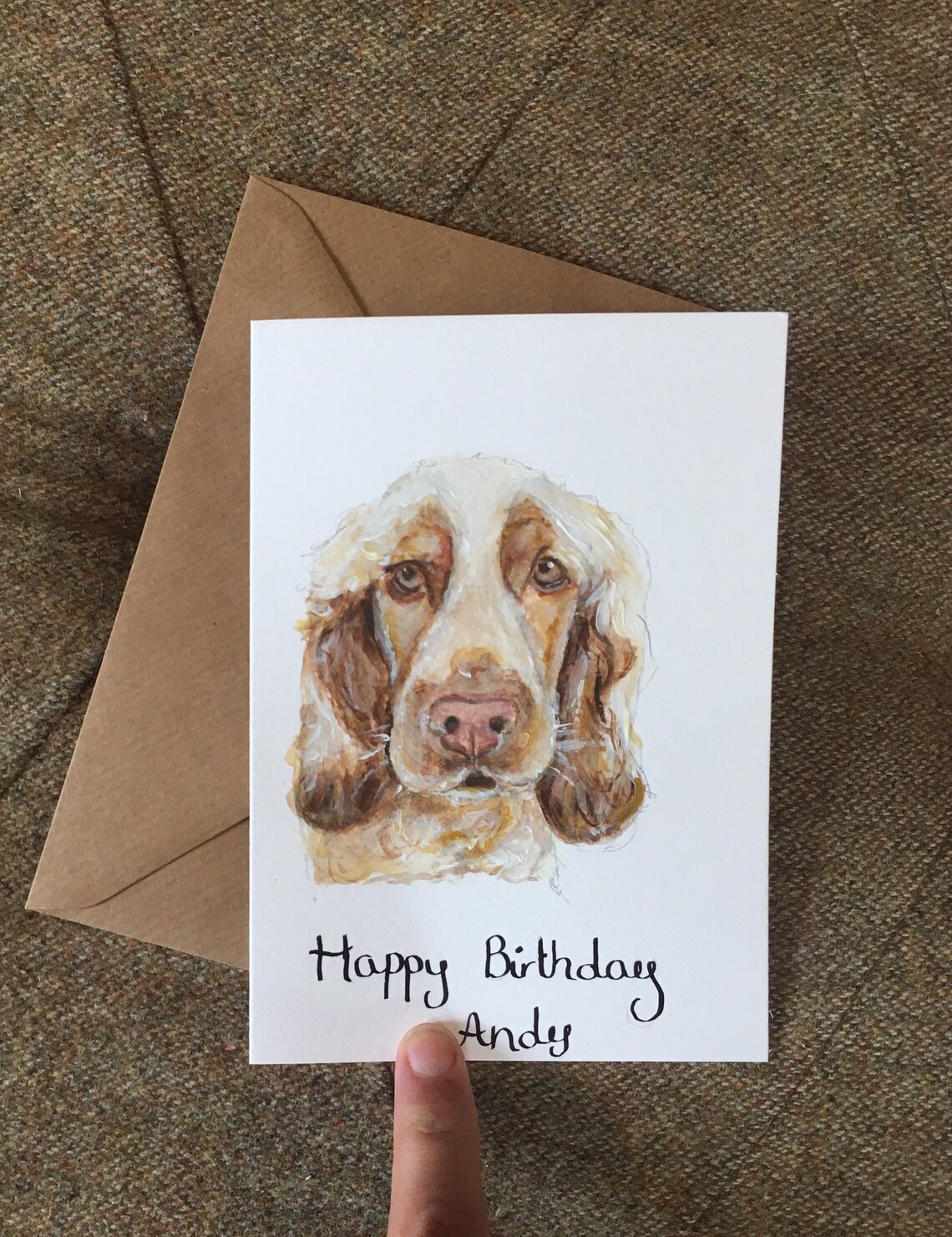 Custom Pet Birthday Card Watercolour Hand Painted Greetings Etsy custom-pet-birthday-card-watercolour-hand-painted-greetings-etsy