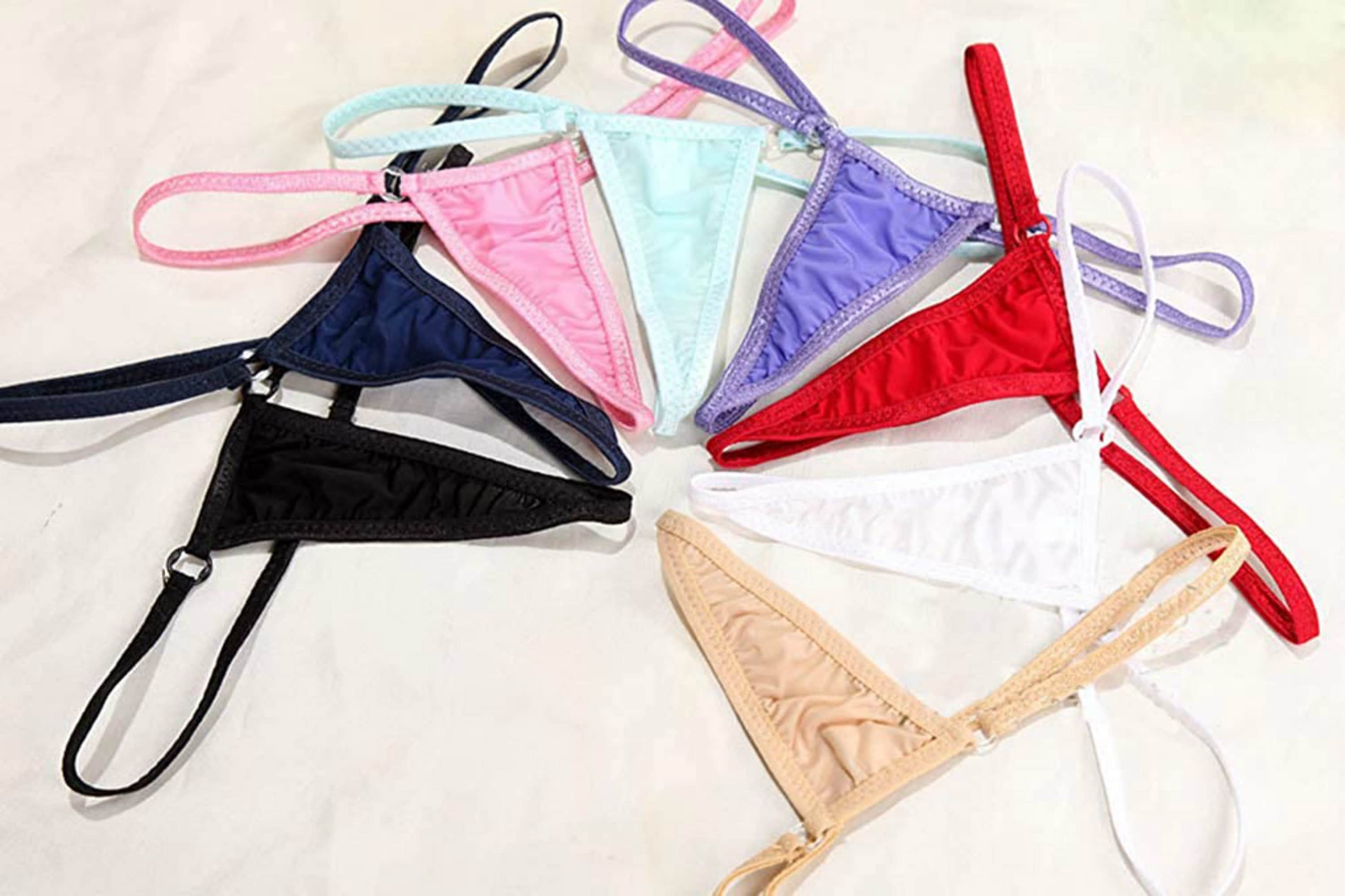 Linvme Women Extreme Micro Mini Bikinis Set Sexy Hot Tiny - Etsy Australia