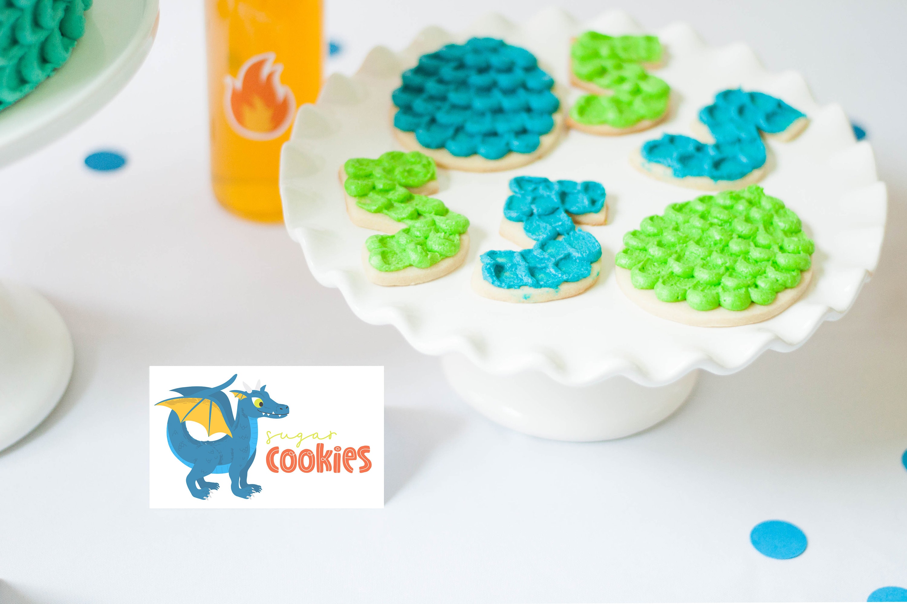 Printable Food Labels - Dragon Party - Etsy