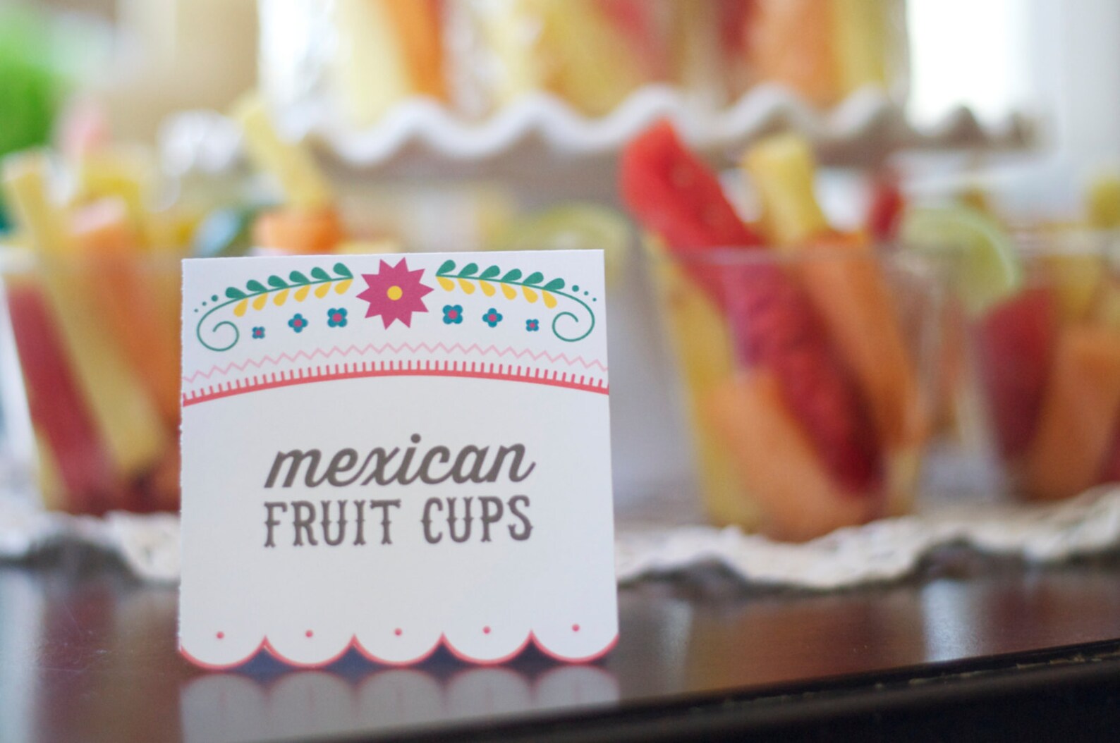 Custom Printable Food Labels - Fiesta - Mexican - Cinco De Mayo - Etsy
