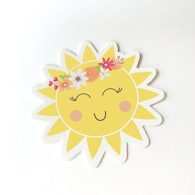 Sunshine Sticker - Etsy