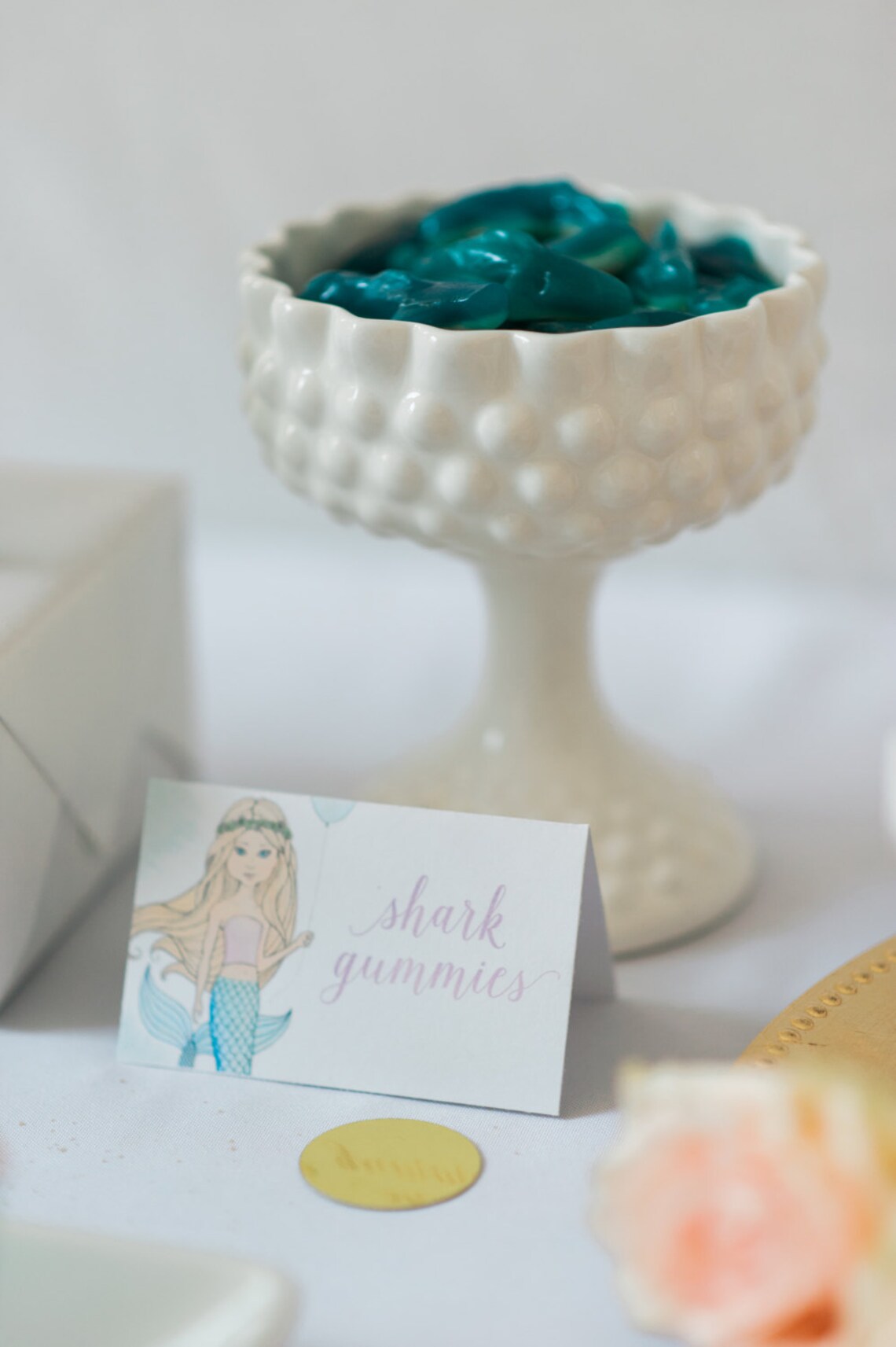 Printable Mermaid Food Labels - Etsy