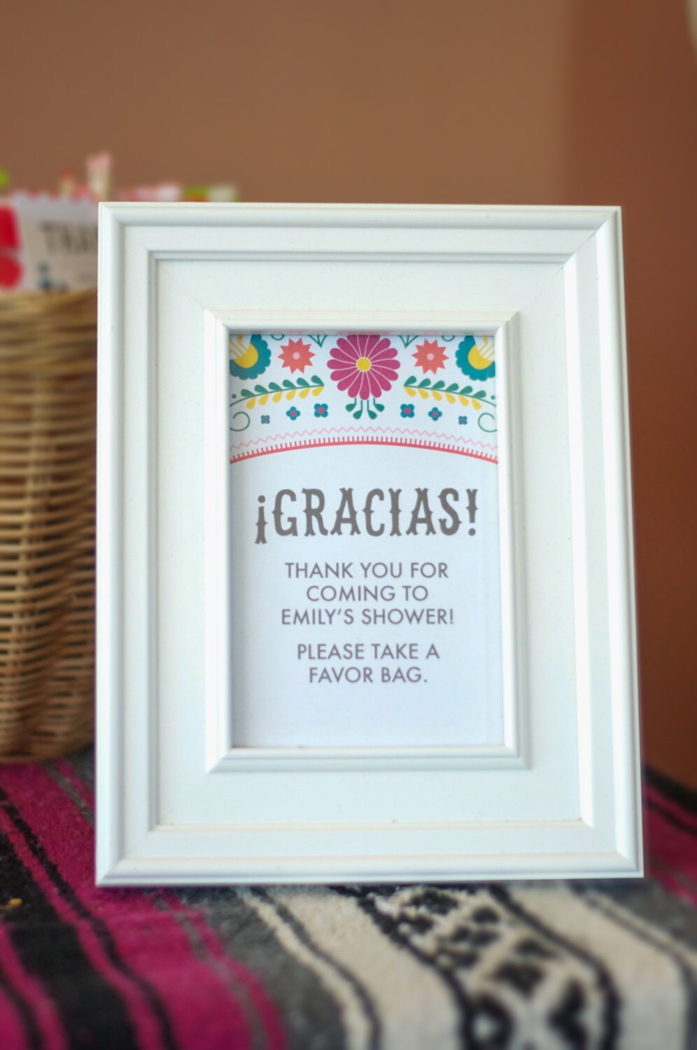 Custom Printable Signs Fiesta Mexican Cinco De Mayo | Etsy