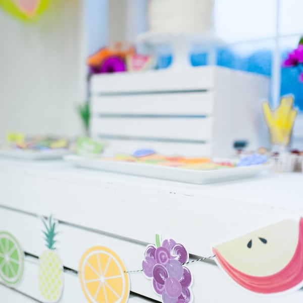 Fruit Banner - Etsy