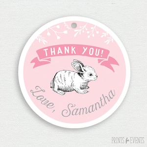 Printable Favor Tag - Some Bunny Birthday - Etsy