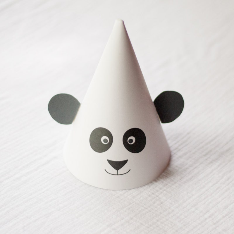 Panda Hat - Etsy