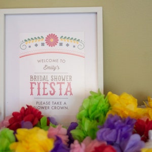 Custom Printable Welcome Sign - Fiesta - Mexican - Cinco De Mayo - Etsy
