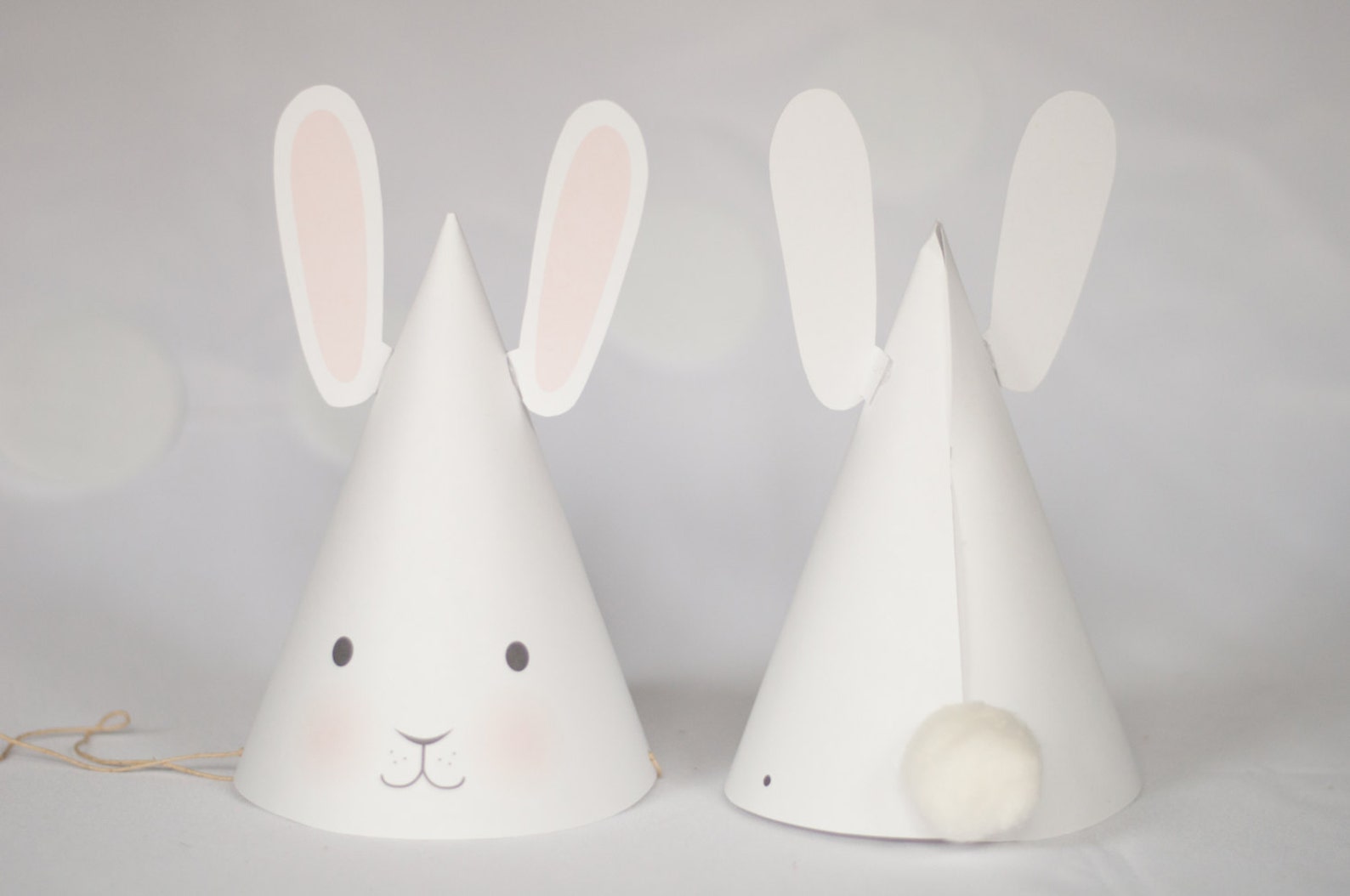 Printable Bunny Hat Birthday Hat Some Bunny | Etsy