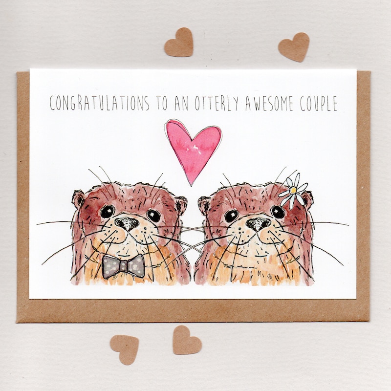 Otter Wedding - Etsy