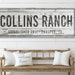 Last Name Sign, Ranch Sign, Farmhouse Sign, Custom Name Sign, Family ...