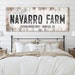 Last Name Sign, Custom Farm Sign, Farmhouse Sign, Custom Name Sign ...
