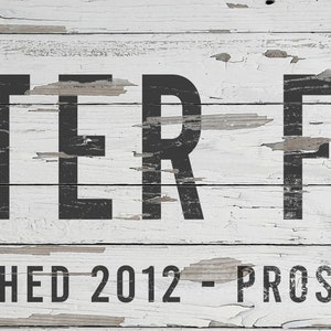 Personalized Farm Sign, Custom Wedding Gift, Housewarming Gift, Custom ...