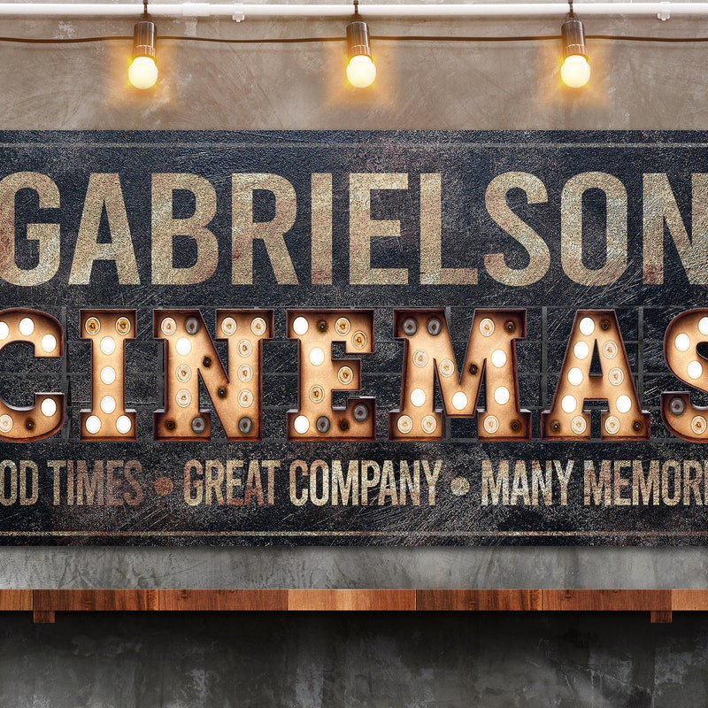 Theater Sign - Etsy