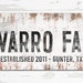 Last Name Sign Custom Farm Sign Farmhouse Sign Custom Name - Etsy